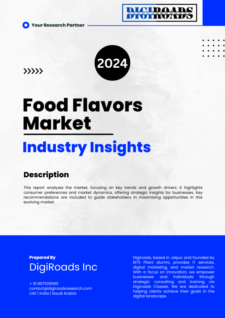 Global Food Flavors Market Report | Market Size, Industry Analysis ...