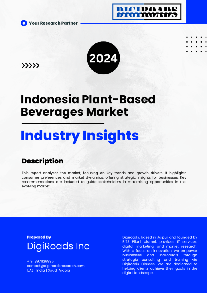 Indonesia Plant-Based Beverages Market Growth 2025
